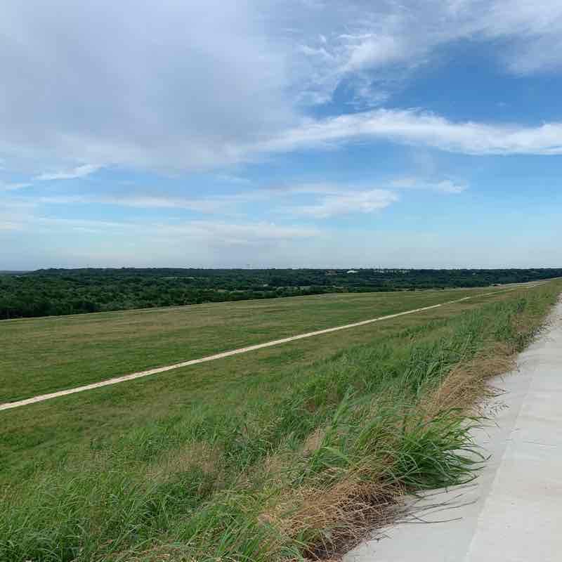 Lake Waco Dam in Texas | Walking Map