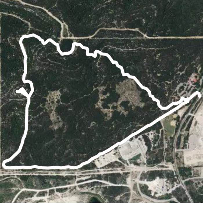 Eisenhower Park in Texas | Walking Map