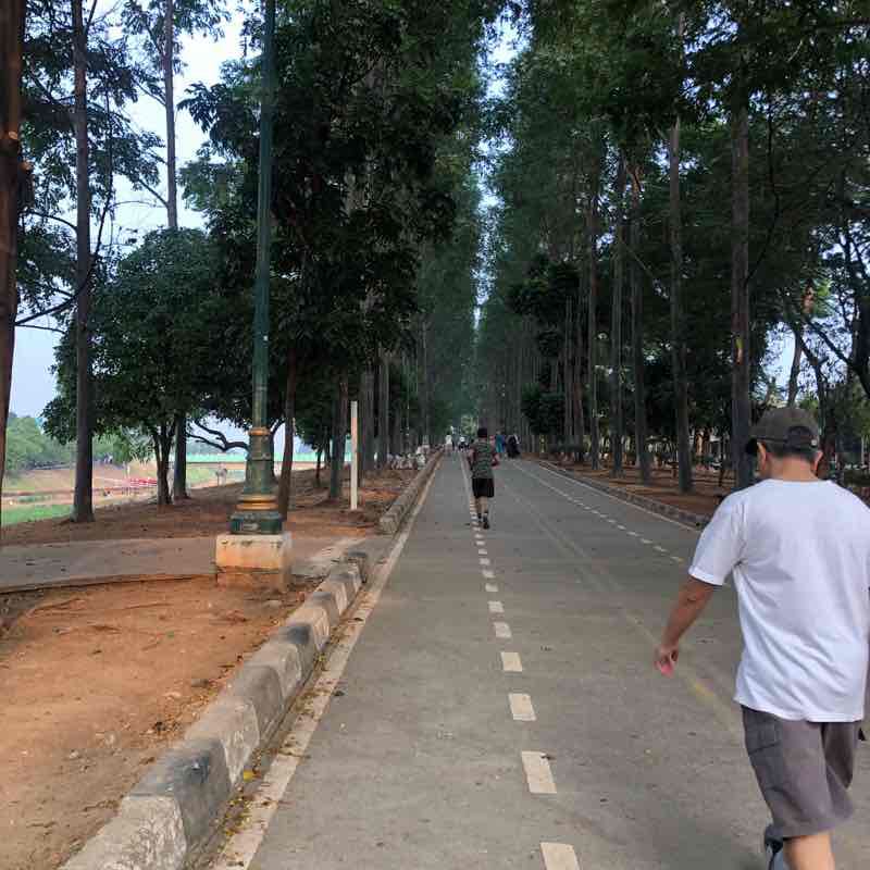 BKT Jogging Track Walk - East Jakarta, Jakarta, Indonesia | Pacer