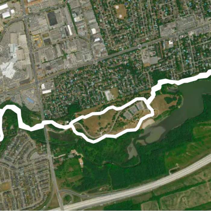 Daily walk Trail - Markham, Ontario, Canada | Pacer