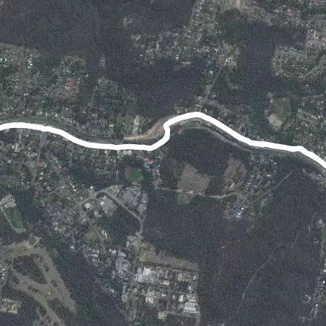 Hazelbrook to lawson along highway | Walking Map