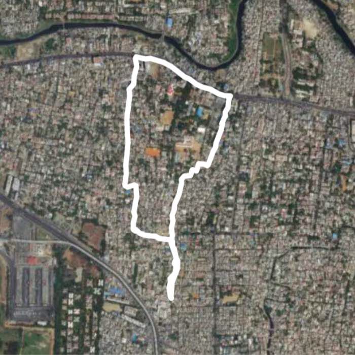 Around DG Vaishnav college in Tamil Nadu | Walking Map