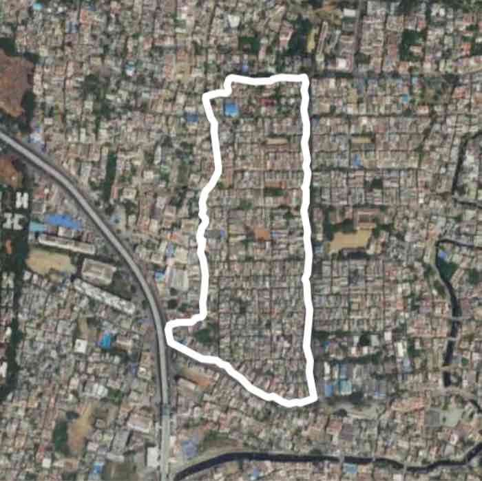 MMDA colony Walk Trail - Arumbakkam, Chennai, India | Pacer