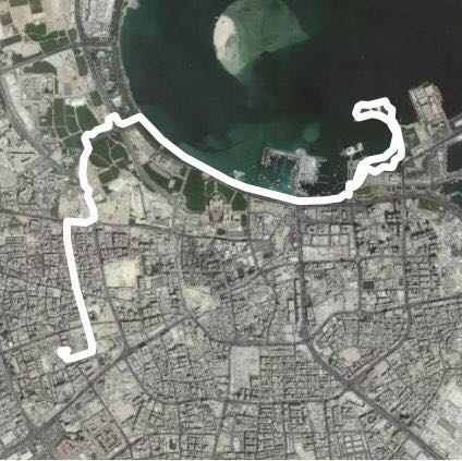 My Route Walk Trail - Doha, Qatar | Pacer