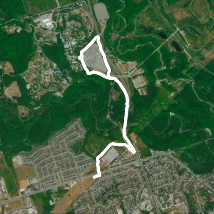 Trail red | Walking Map