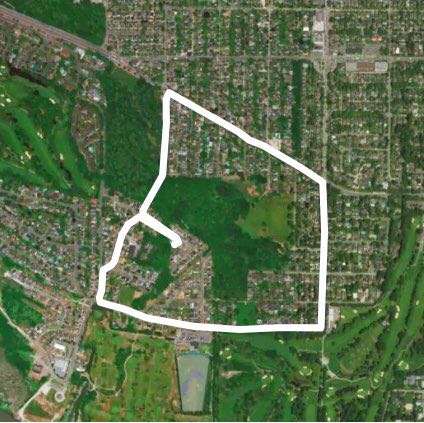 Marine/musqueam run in British Columbia | Walking Map