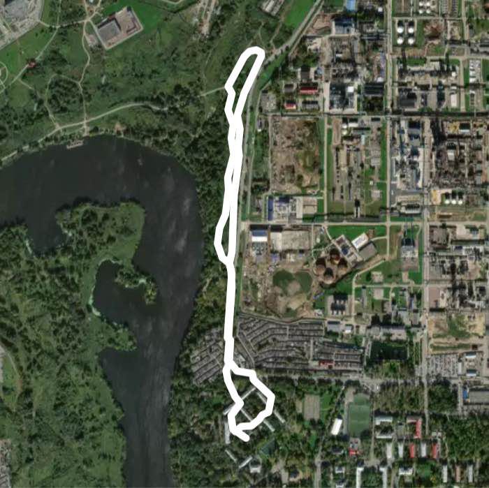 Park in Kapotnya Run - Moscow, Russia | Pacer