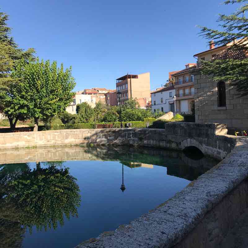 Cella artesian well in Aragón | Walking Map