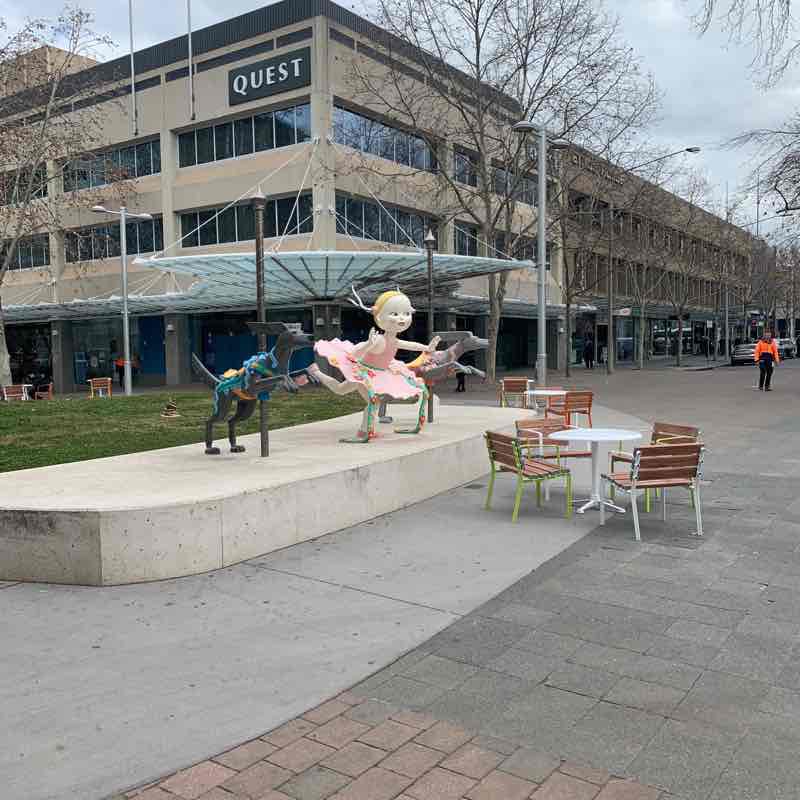 Canberra City loop in Australian Capital Territory | Walking Map