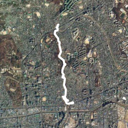 Hanyang Province Naksan Section in Seoul | Walking Map