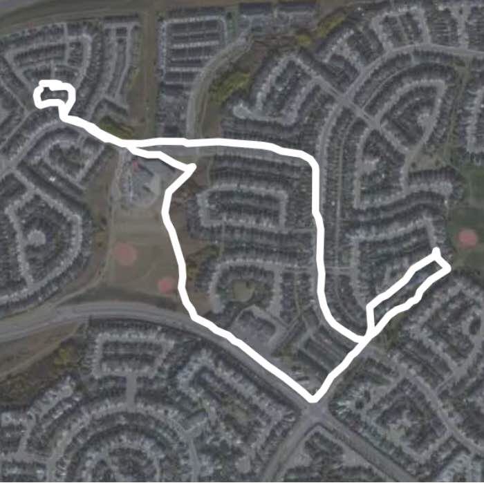 Citadel in Alberta | Walking Map