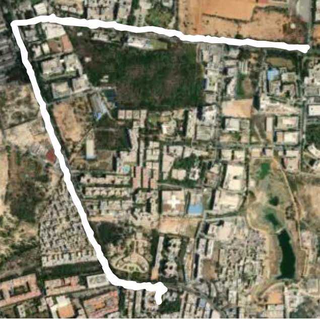 Whitefield walk in Karnataka | Walking Map