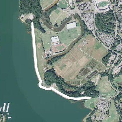 Two Dikes Walk Trail - Seneca, South Carolina, USA | Pacer