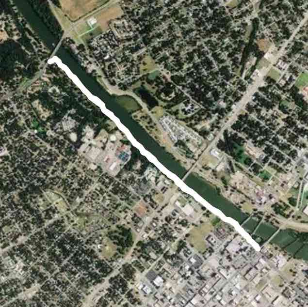 Cameron Park in Texas | Walking Map