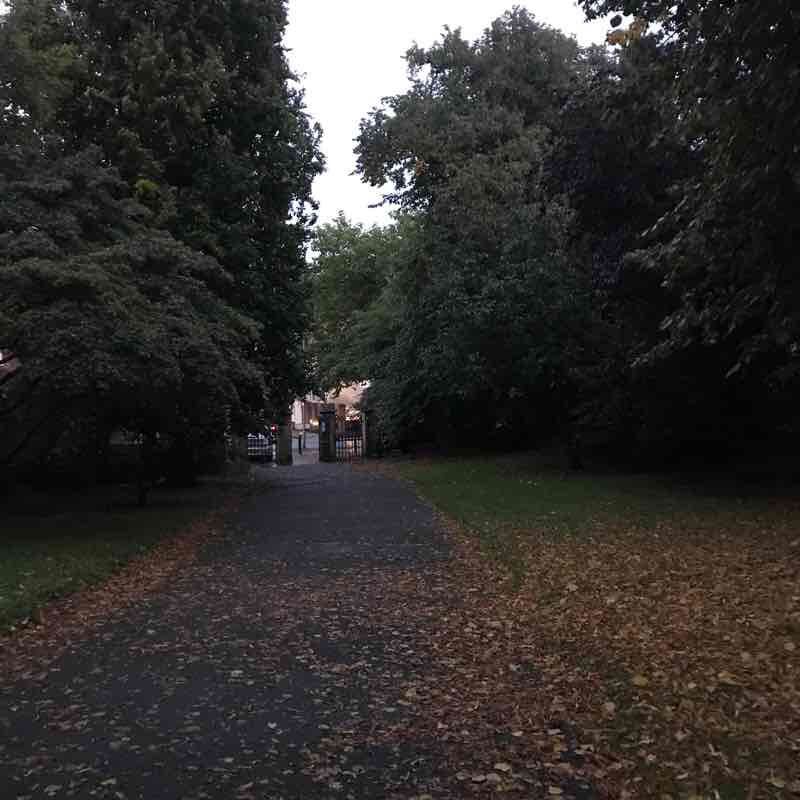 Nottingham Park in England | Walking Map