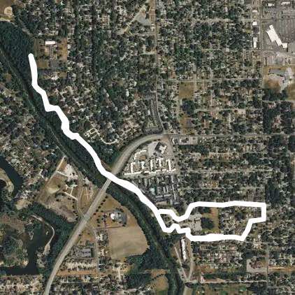 River greenway- lincolnshire Run Trail - Fort Wayne, Indiana, USA | Pacer