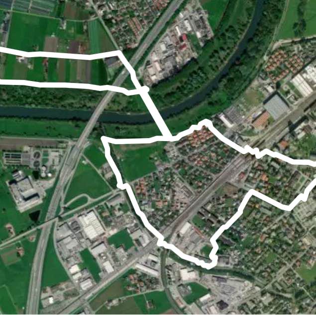 Giubiasco-Sementina-Giubiasco Walk Trail - Ticino, Switzerland | Pacer