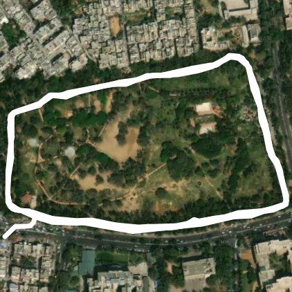 District park janakpuri in Delhi | Walking Map