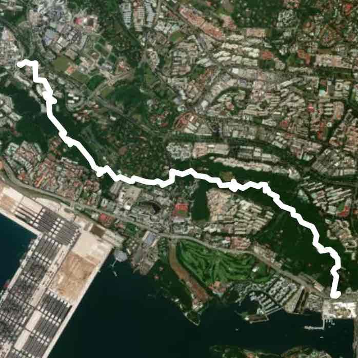 Southern Ridge Trail with Henderson Waves | Walking Map