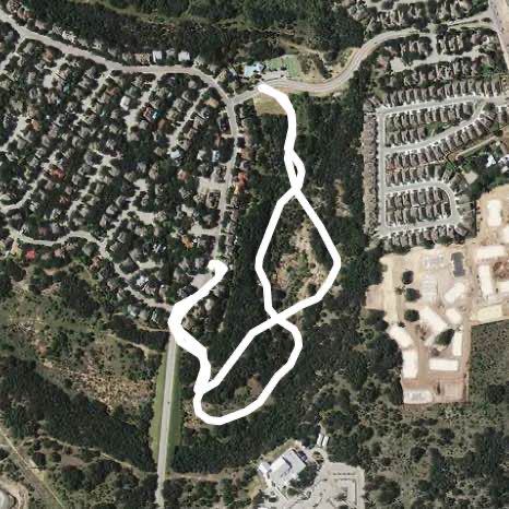 Emerald Forest Walking/Jogging Trail in Texas | Walking Map