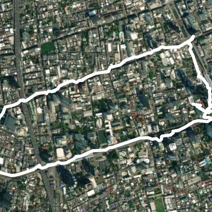 Sathorn Bangkok in Krung Thep Maha Nakhon | Walking Map