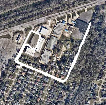 Subdivision walk Trail - Luling, Louisiana, USA | Pacer