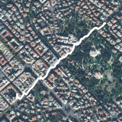 Via nomentana Walk Trail - Rome, Italy | Pacer