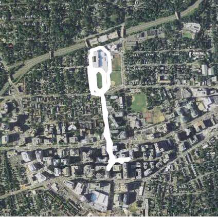 Ballston Commons in Virginia | Walking Map