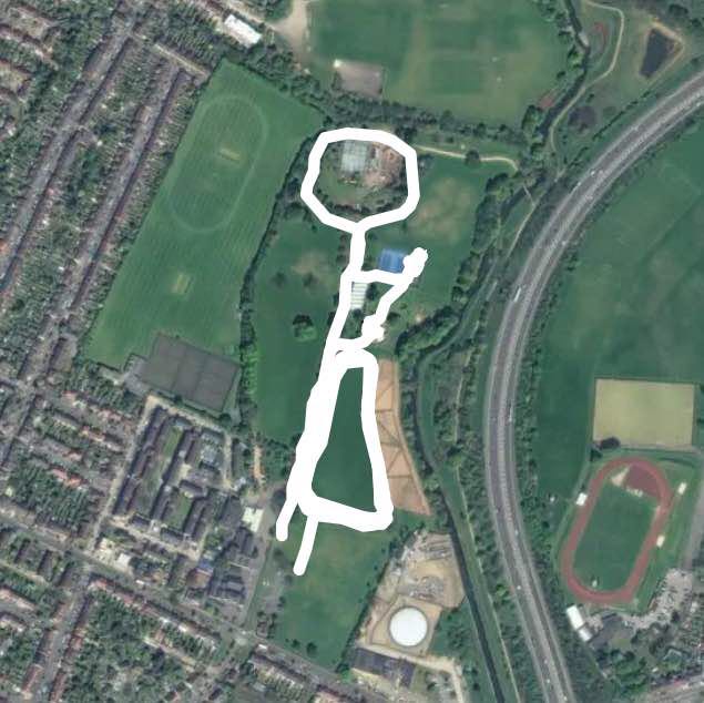 Ray Lodge Park | Walking Map