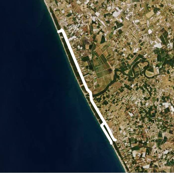 Italy Paestum Walk Trail - Capaccio, Province of Salerno | Pacer