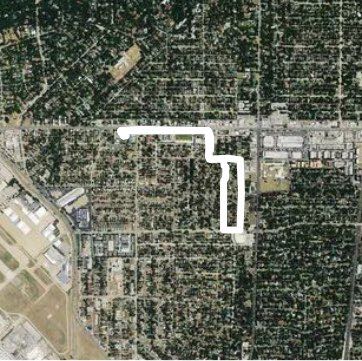 Lovers Lane Neighborhood | Walking Map