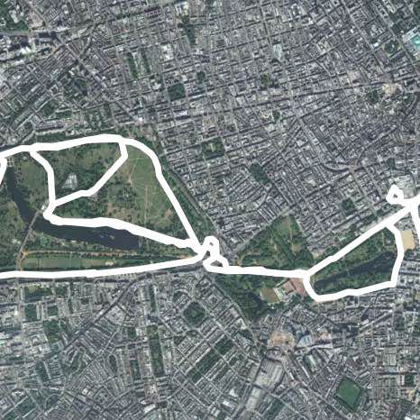 Royal parks half marathon route 2017 Walk - Knightsbridge, London ...