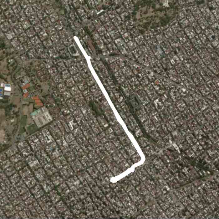 Goyeneche Park Walk - Comuna 12, Buenos Aires, Argentina | Pacer