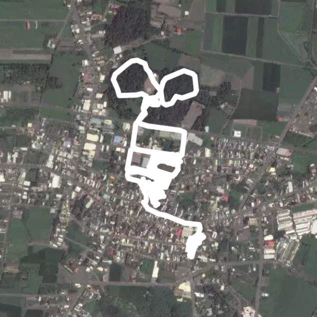 麥寮國小.運動公園 Walk Trail - Mailiao, Yunlin County, Taiwan, China | Pacer