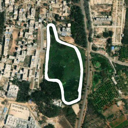 Panathur See in Karnataka | Walking Map