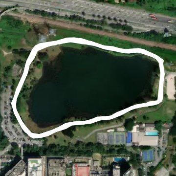 Ria Park Subang Park in Selangor | Walking Map