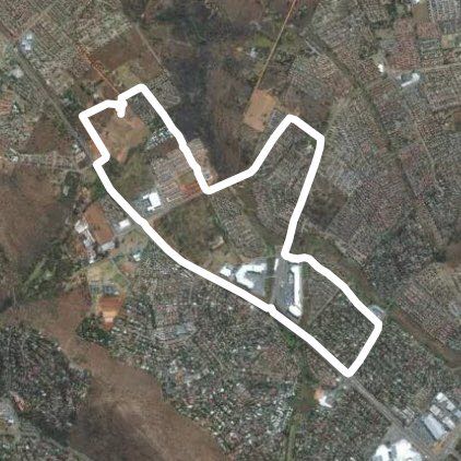 Little Falls in Gauteng | Walking Map