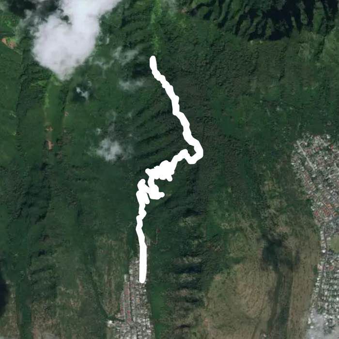 Kuliouou ridge in Hawaii | Walking Map