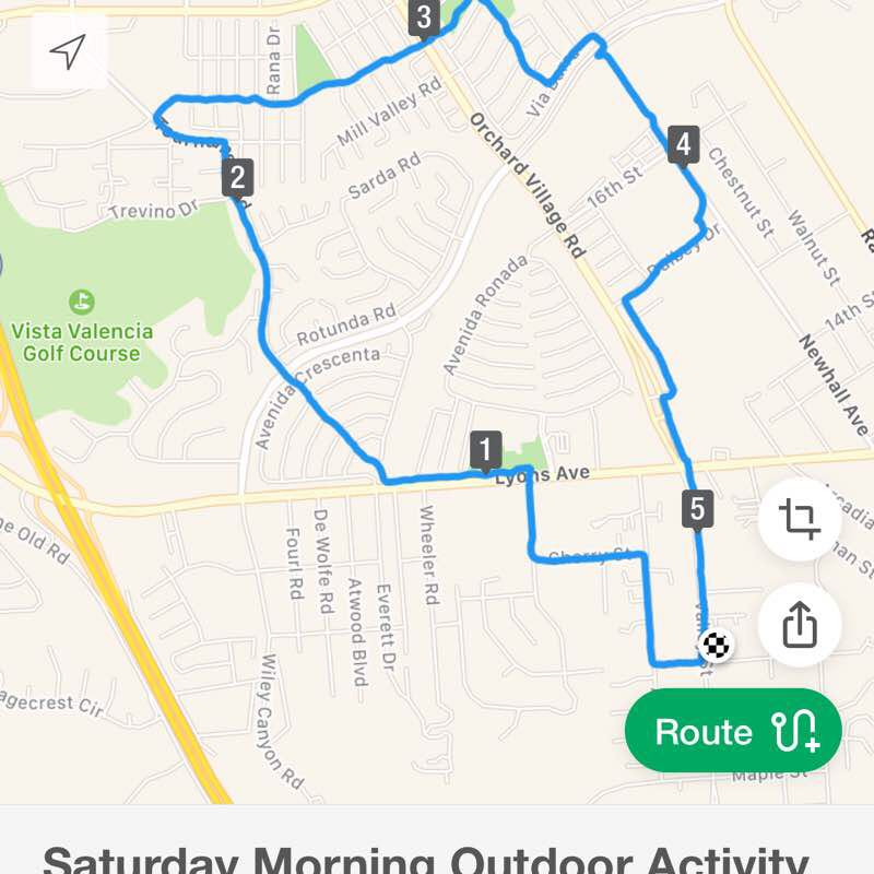 Paseo Walk | Walking Map