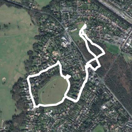 GX Camp Rd and Common | Walking Map