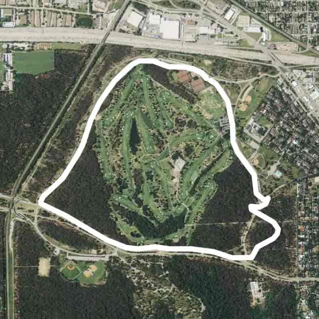 Memorial park in Texas | Walking Map