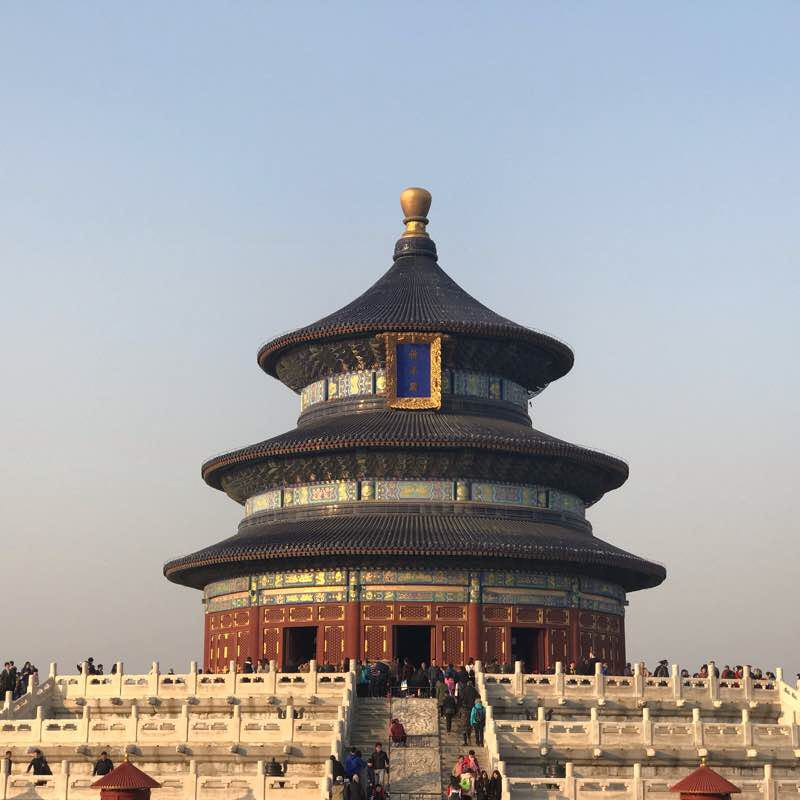 Beijing Tiantan Park - The Temple of Heaven in Bei Jing Shi | Walking Map