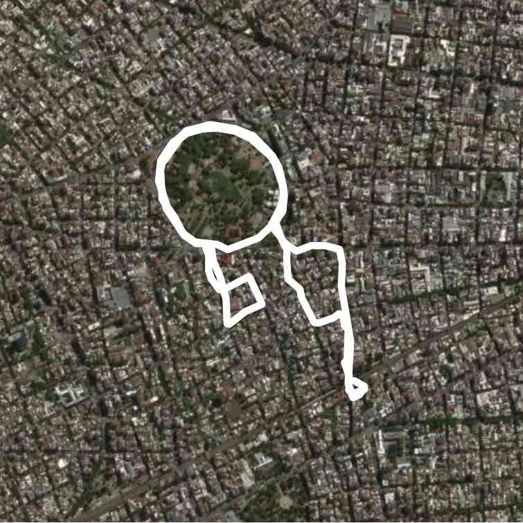 Parque Centenario Caminar - Comuna 5, Buenos Aires, Argentina | Pacer