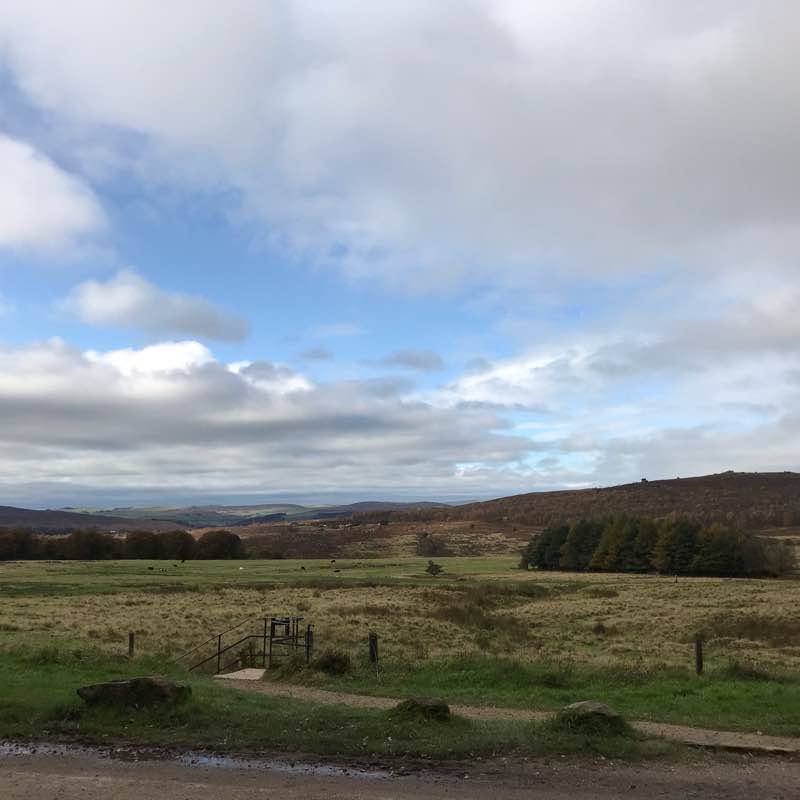 Longshaw ‘blue’ circuit. in England | Walking Map