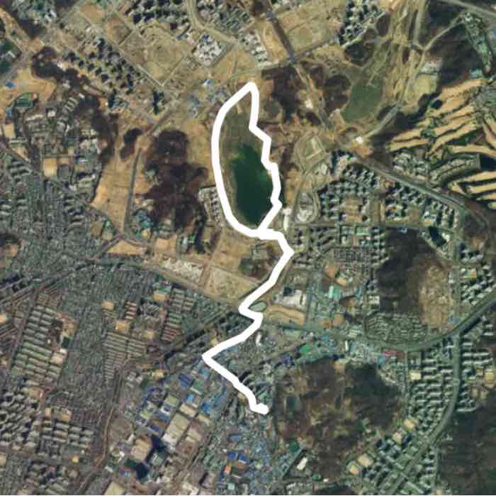 Gwanggyo Lake Park in Gyeonggi-do | Walking Map