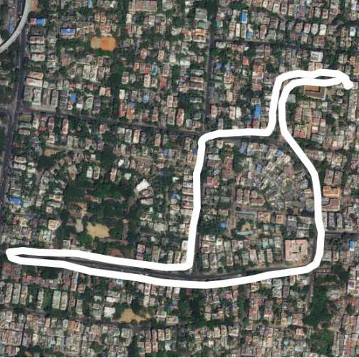 Ashok Nagar | Walking Map