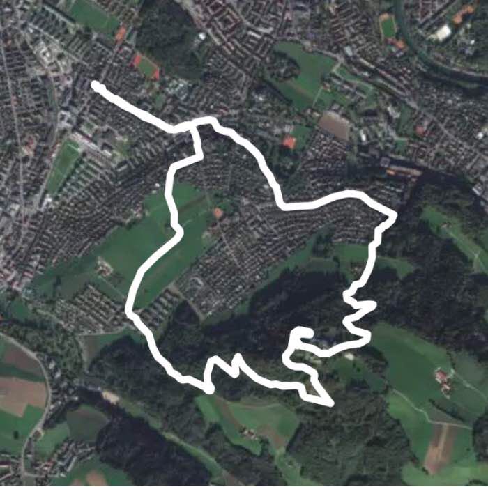 Gird in Bern | Walking Map