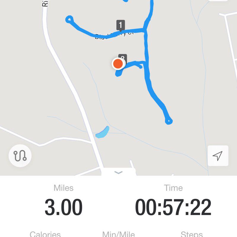 Jumping Run Creek | Walking Map