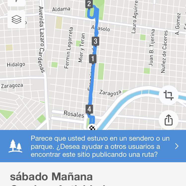 Paseo 17 | Walking Map