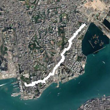 Kowloon Park to To Kwa Wan in Kowloon | Walking Map